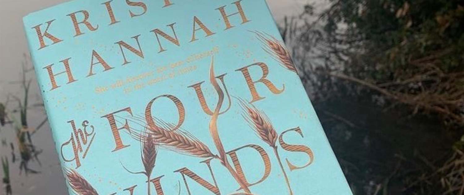 Book review of the month - The Four Winds by Kristin Hannah - Jo Tuffrey